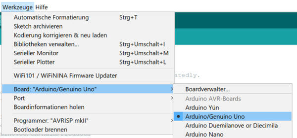 Erste Schritte mit dem Arduino Uno – PhySX - Physikalische ...